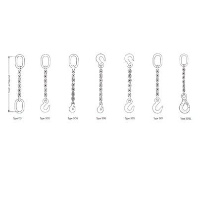 Alloy Chain Slings Single Types: S and C - Lift Solutions Holdings